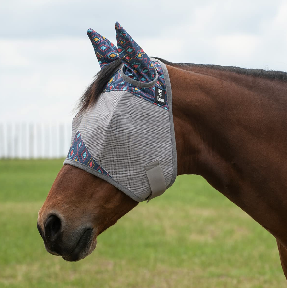 Cashel Crusader Designer Fly Mask - Standard - Mesa - HA Brands
